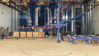 China Vertical Powder Coating Line for Aluminum Profiles 7000mm Integrated Furnace Spraying System for sale