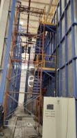 China Vertical Powder Coating Line for Aluminum Profiles 1.2m/min Conveyor Speed 670 Tons Monthly Capacity for sale