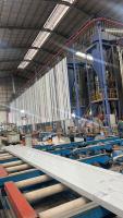 China Vertical Powder Coating Line for Aluminum Profiles 670 Tons per Month Capacity for sale