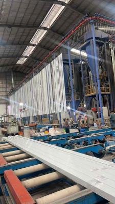 China Vertical Powder Coating Line for Aluminum Profiles 670 Tons per Month Capacity for sale