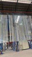 China Vertical Powder Coating Line for Aluminum Profiles 1.2m/min Conveying Chain Speed 380V 50Hz for sale