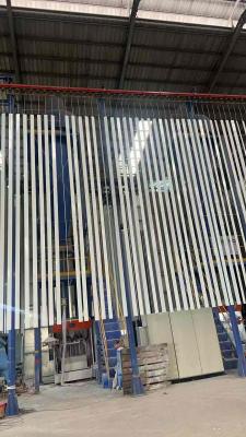 China Vertical Powder Coating Line for Aluminum Profiles 1.2m/min Conveying Chain Speed 380V 50Hz for sale