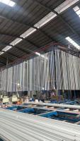 China Vertical Powder Coating Line for Aluminum Profiles 670 Tons per Month 380V 50Hz for sale