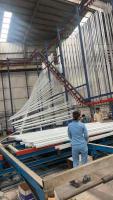 China Flexbile Chain Speed Adjusttable Customized Capacity for Customers  Vertical Powder Coating Line for Aluminum Profiles for sale
