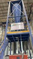 China Adjusttable  Capacity   Big Cyclone Customized Capacity for Customers  Vertical Powder Coating Line for Aluminum Profiles for sale