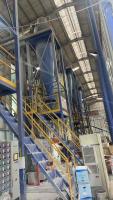 China Vertical Powder Coating Line for Aluminum Profiles 380V 50Hz Custom Capacity for sale