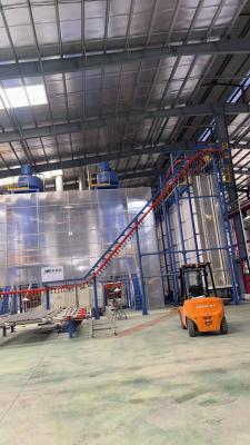 China Full-Automatic  Electric Control System Customized for Customers  Vertical Powder Coating Line for Aluminum Profiles for sale
