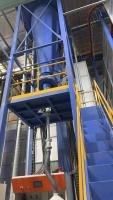 China Chain Speed Adujstable  High Capacity Customized Parameter for Customers  Vertical Powder Coating Line for Aluminum Profiles for sale