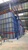 China High-performance Heating System Customized for Customers  Vertical Powder Coating Line for Aluminum Profiles for sale
