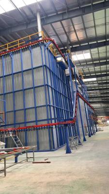 China High-performance Heating System Customized for Customers  Vertical Powder Coating Line for Aluminum Profiles for sale