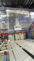 China Full-Automatic  Loading  and unloading System Customized for Customers  Vertical Powder Coating Line for Aluminum Profiles for sale