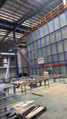 China High Quality Certificatd Full-Automatic Customized for Customers  Vertical Powder Coating Line for Aluminum Profiles for sale