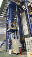 China Vertical Powder Coating Line for Aluminum Profiles 380V 50Hz with Big Cyclone Recycle for sale