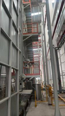 China Vertical Powder Coating Line for Aluminum Profiles 7000mm with 380V 50Hz Power Supply for sale