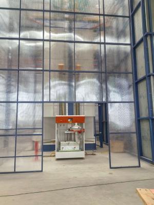 China Vertical Powder Coating Line Designed Electrostastic Spraying for Aluminum Profiles for sale