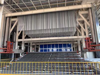 China Vertical Anodizing Production Line 3000 Ton Capacity Aluminum Profile Multiple Processing Tanks for sale