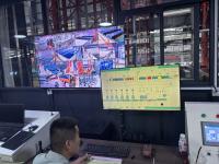China Central Control Room Full-automatic Vertical Anodizing Production Line for Aluminum Profiles for sale