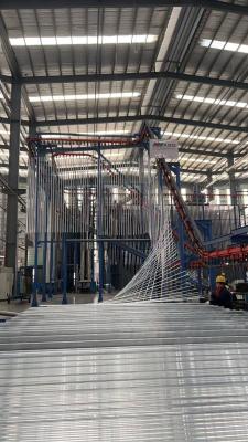 China Vertical Powder Coating Line for Aluminum Profiles 1.2m/min 26.8 Tons/Day for sale