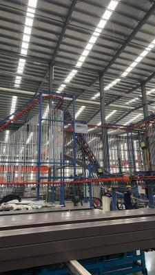 China Conveying System Vertical Powder Coating Line High-performance for Aluminum Profiles for sale