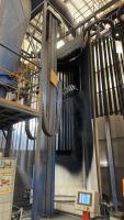 China LNG Heating System Vertical Powder Coating Line High-performance for Aluminum Profiles for sale