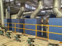 China Oven Top Circulation System Vertical Powder Coating Line High-performance for Aluminum Profiles for sale