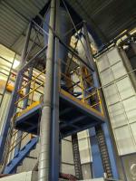 China Multiple Heating Resource Aluminum Profiles Vertical Powder Coating Line for sale