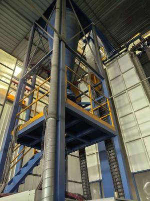 China Multiple Heating Resource Aluminum Profiles Vertical Powder Coating Line for sale