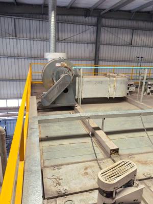 China Gema Vertical Powder Coating Line for Aluminum Profiles 380V 50Hz 1.2m/min for sale