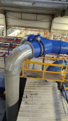 China Vertical Powder Coating Line for Aluminum Profiles 380V 50Hz Oven Fan Heating System for sale