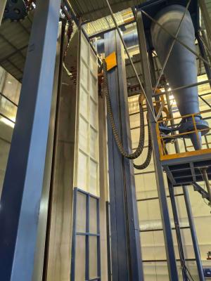 China Exhausting System Powder Coating Aluminum Profiles Vertical Powder Coating Line for sale