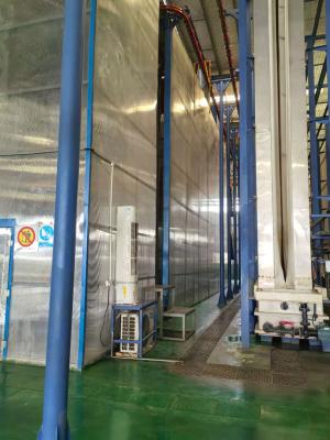 China High-performance Pre-treatment  System Aluminum Profiles Vertical Powder Coating Line for sale