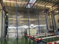 China High Capacity per Month  Aluminum Profiles Vertical Powder Coating Line for sale