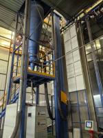 China Gema Spraying Device Aluminum Profiles Vertical Powder Coating Line for sale