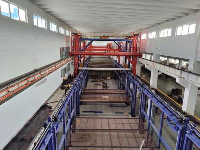 China Full-automatic Transportation  Bridge Vertical Anodizing Production Line for Aluminum Profiles for sale