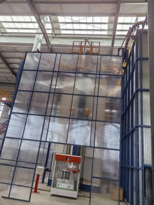 China LPG Heating System Aluminum Profiles Vertical Powder Coating Line for sale