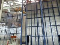 China Low Cost High Capacity Aluminum Profiles Vertical Powder Coating Line for sale