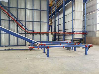 China Ash Removal Furnace System Aluminum Profiles Vertical Powder Coating Line for sale