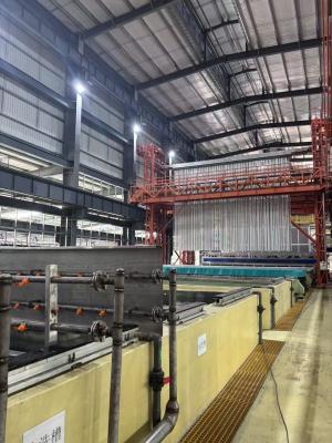 China Alkaline Etching Tank Vertical Anodizing Production Line for Aluminum Profiles for sale