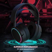 China Custom Logo 7.1 Surround Sound Wireless Gaming Headphones 2.4ghz For PS4 Xbox One for sale