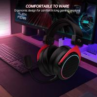 China Volume Control 2.4G Wireless Gaming Headphones DJ Earphones 15 Hz-20KHz For PC for sale