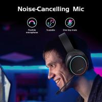 China X7Pro 35H Dual Wireless 2.4 Ghz Headphones Headset For Nintendo Switch DC 5V 500mA for sale