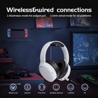 China X7Pro Dual Gaming Headset Wireless 35 Hours for Nintendo Switch 2.4GHz Ultra Low Latency for sale