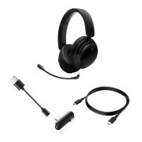 China PS4 PS5 PC Wireless Gaming Headset With 40mm Driver RGB Active Noise Cancellation for sale