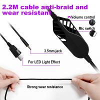 China Waterproof 7.1 Noise Cancelling Gaming Headset With Mic For PC PS4 Xbox Free Sample for sale