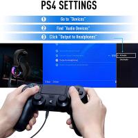 China PS4 Gaming Headset Wired G9000 LED Noise Canceling Headphones with Mic RGB Light for sale