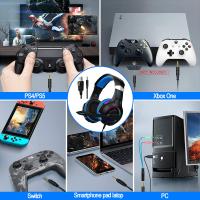 China RGB Wired Noise Cancelling PC Gaming Headset 2.2m Cord Length for Gamers for sale