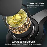 China Bengoo G9000 71 Noise Cancelling PC Gaming Headset With RGB Mic Custom Logo for sale