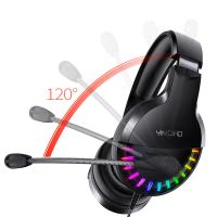 China Communication Wired Waterproof Gaming Earphones with Mic 7.1 Surround Sound PC Headset for sale
