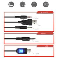 China Communication Wired Waterproof Gaming Earphones with Mic 7.1 Surround Sound PC Headset for sale