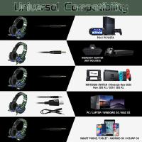 China 2.2m Cable Auriculares Gamer Wired Over Ear Headphones With Mic For Pc And Xbox for sale